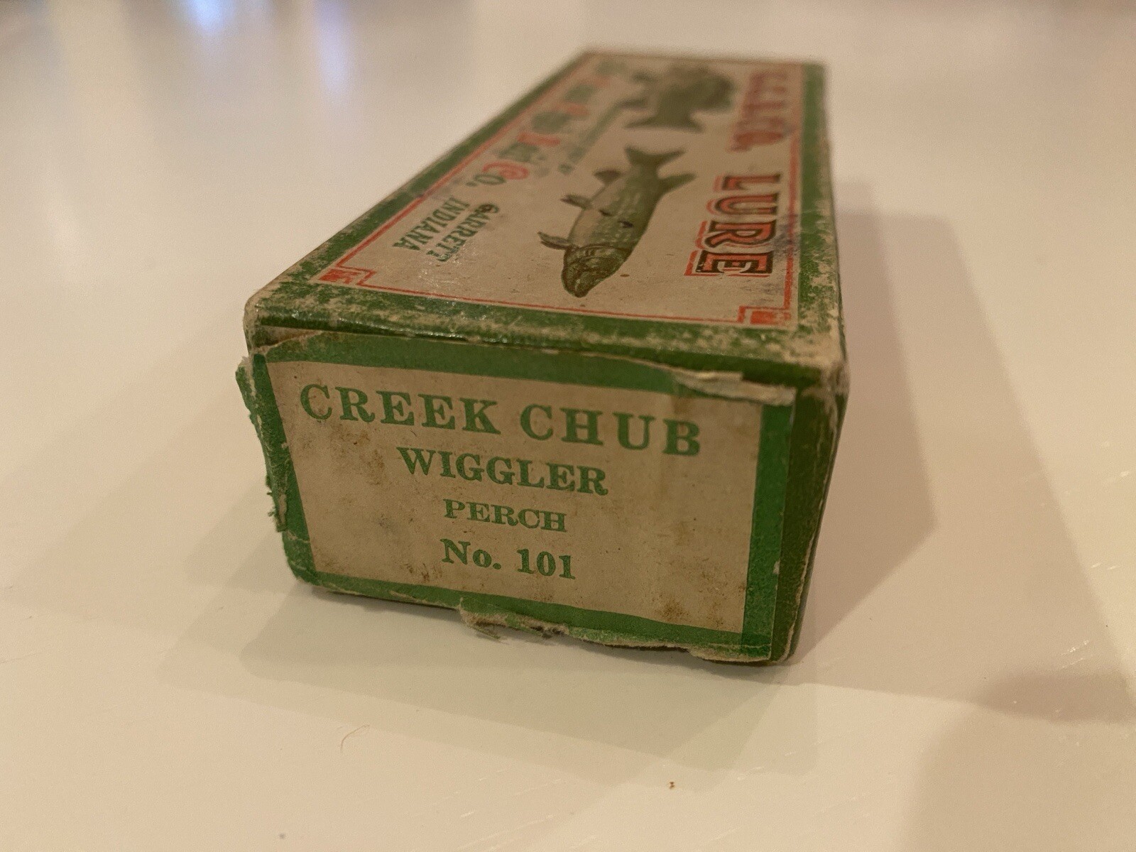 CREEK CHUB 2-PIECE, END-LABEL BOX FOR A WIGGLER (PERCH) | eBay