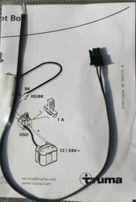 Truma 12V 24 Volt Anschluss Kabel Stromversorgung Truma iNET Box 47000 ...