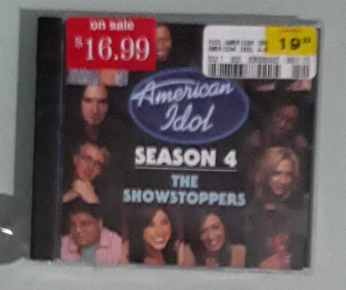 american idol season 4 THE SHOWSTOPPERS CD NEW | eBay