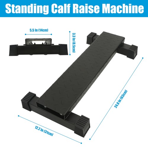 Steel Calf Raise Block, Standing Calf Machine, Anti-Slip Solid Platform ...