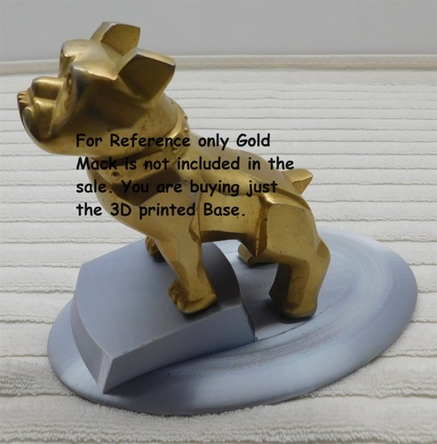 3D Printed Mack Truck Bull Dog Hood Ornament "MACK" Mounting Display ...
