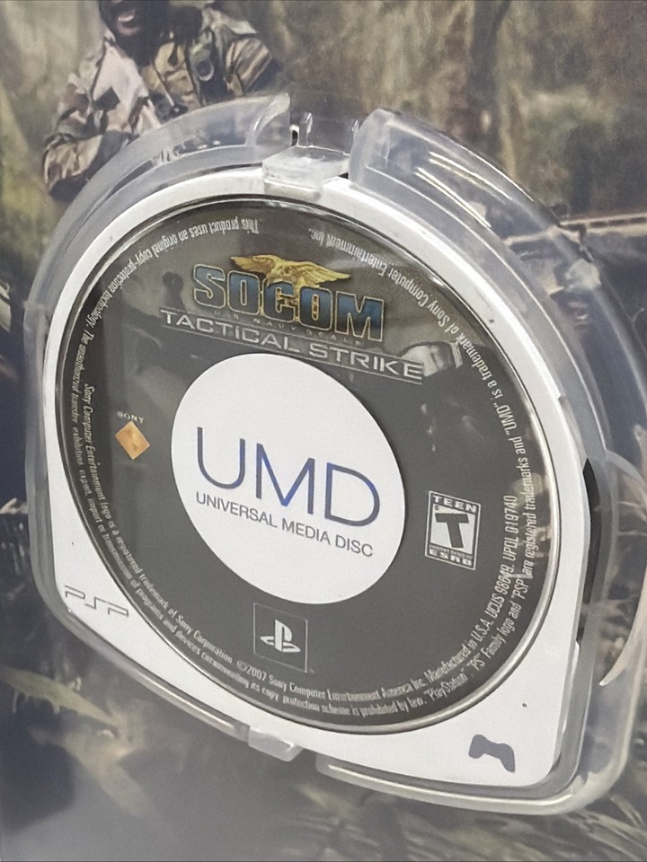 SOCOM Tactical Strike Sony PSP Complete Nice Conditions - Same Day ...