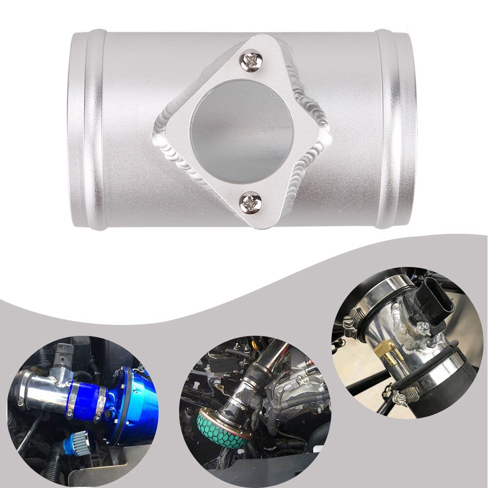 3”76mm Mass Air Flow Sensor Adapter Air Intake Meter Mount for Nissan ...