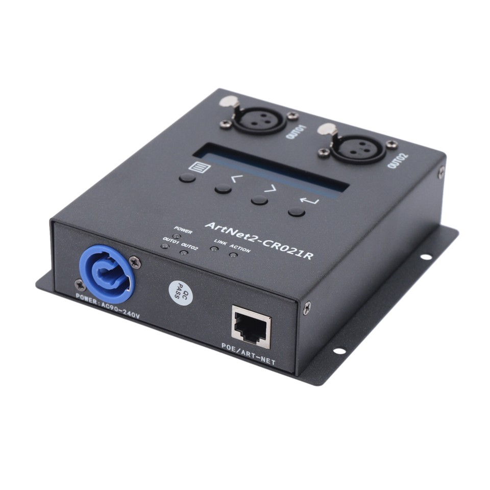 Ethernet Lighting Controller Interface Art-Net Node Network Converter ...