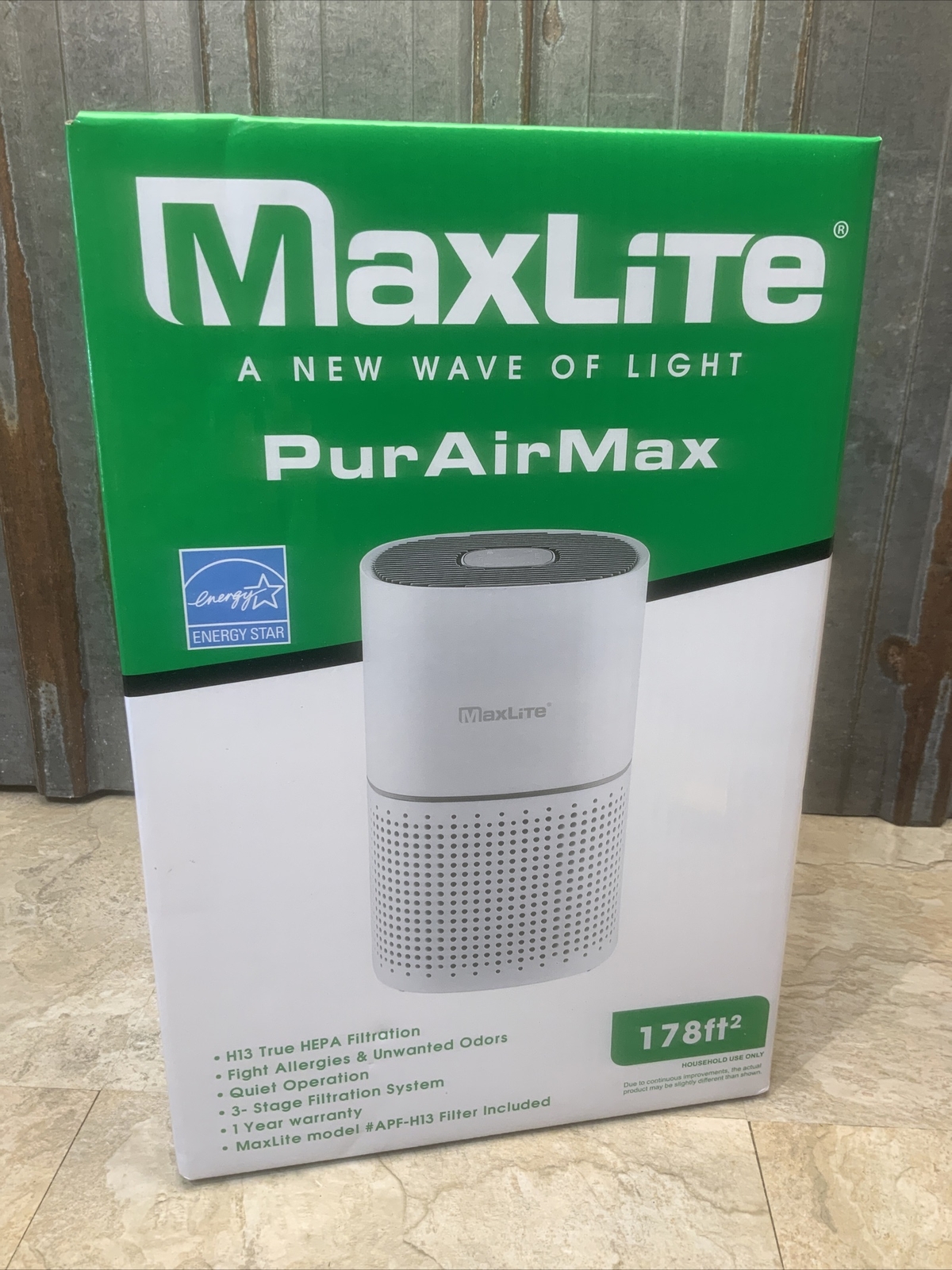 MaxLite PurAirMax HEPA Air Purifier - 3 Stage Filtration AP215SF1 178-445sf for sale online | eBay