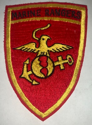 USMC MARINE RANGERS PATCH THAILAND MADE WOVEN UNUSED VIETNAM WAR ERA | eBay