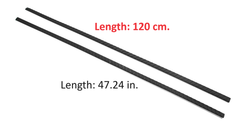 AUDI A3- A8 S3 - S8 RAILING CARRIER ROOF RACK RUBBER STRIP 2X ...