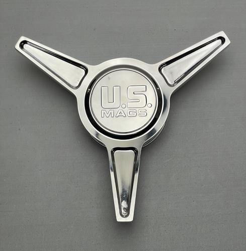 *USED U.S. Mags Chrome Wheel Center Cap SCREWS NOT INCLUDED 1003-84-06H ...