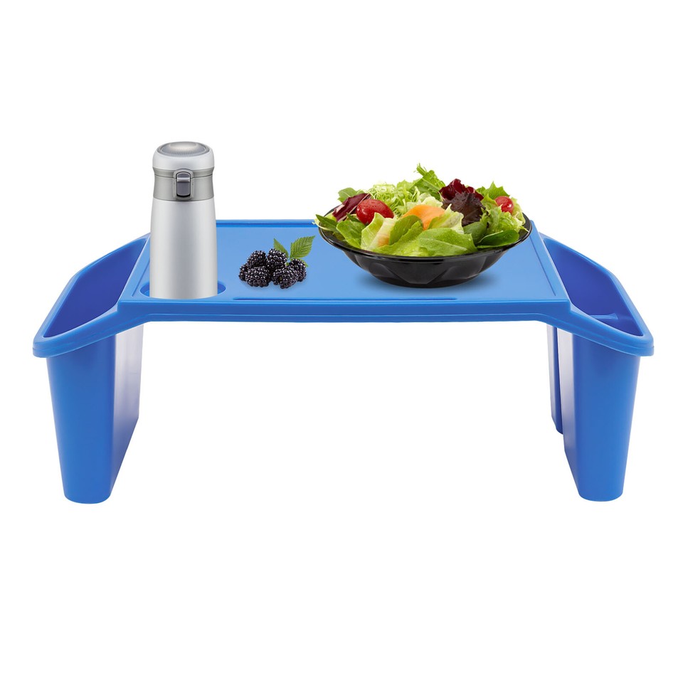 6 Pcs PP Kids Lap Desk Tray Plastic Breakfast Laptop Trays With Side ...