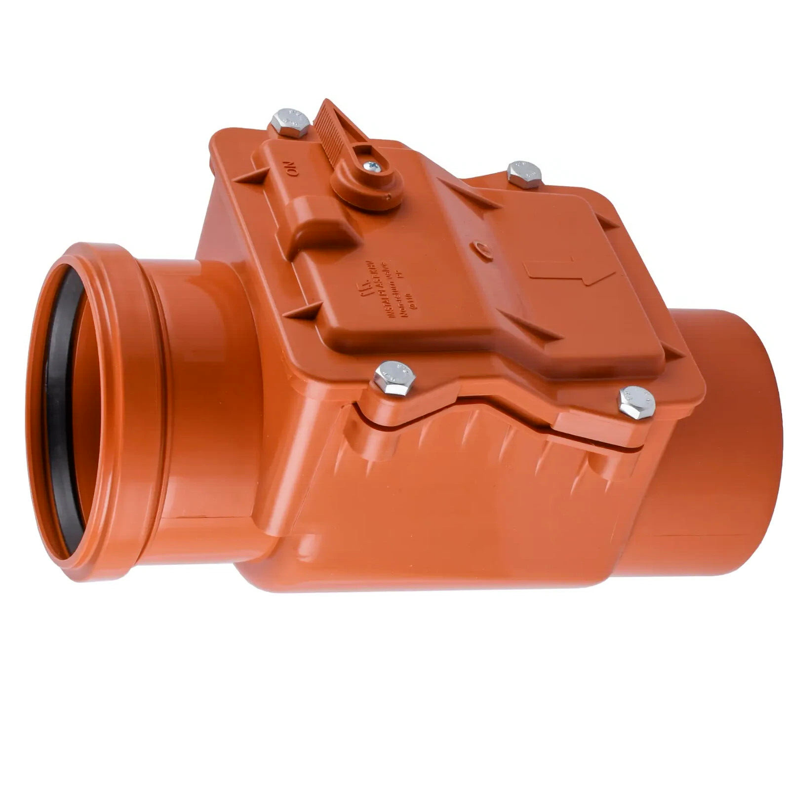 110mm 4inch Check Non-Return Anti-Flood Flap Valve Backwater Prevented ...