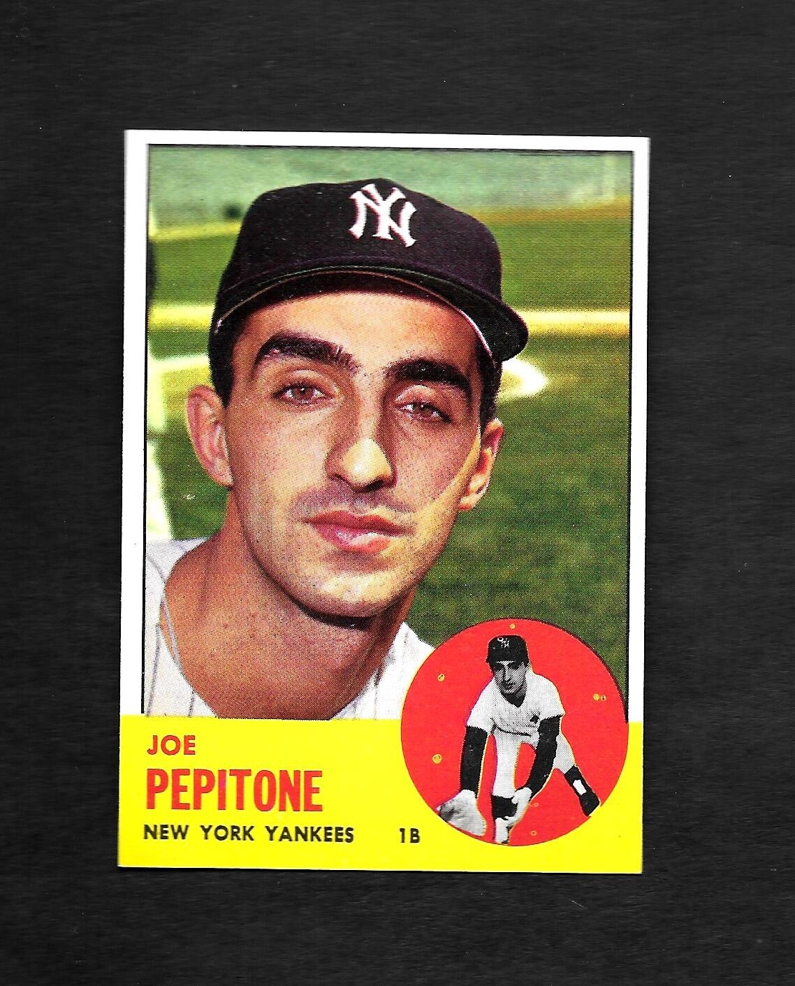 1963 TOPPS #183 JOE PEPITONE - GEM MINT - 3.99 MAX SHIP COST | eBay