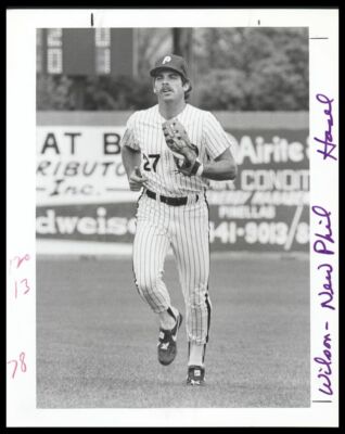 1985 Philadelphia Phillies GLENN WILSON Original Photo Type 1 | eBay