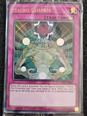 Yugioh MACRO COSMOS Lost Art Promo SEALED LART-EN065 | eBay