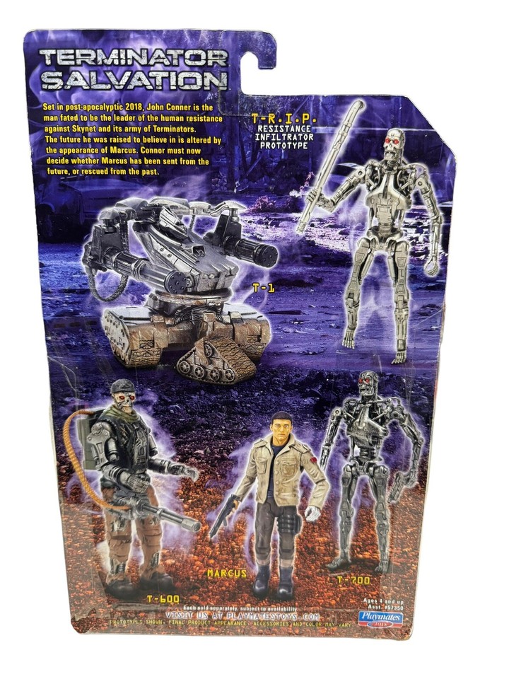 2009 Playmates Toys Terminator Salvation T-600 Interchangeable 7 ...