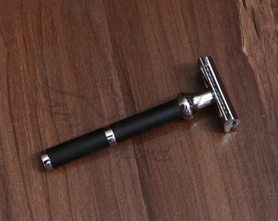 Traditional Classic Men Double Edge Chrome Shaving Safety Razor + 10 ...