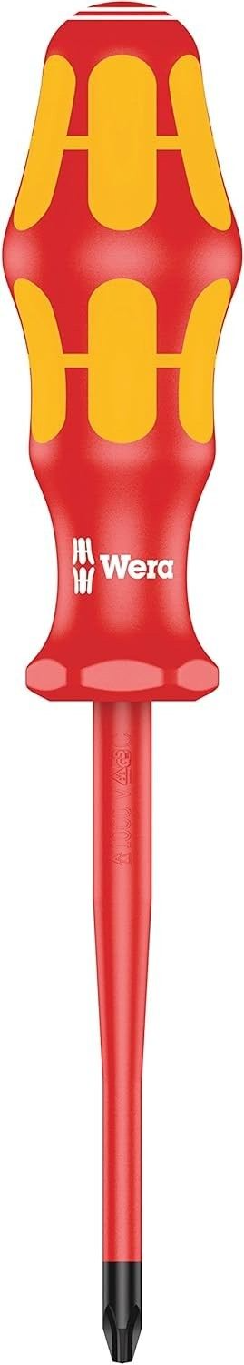 Wera 18 Piece Slim VDE Pozi,Slot,Phillips,Pz/SL,Ph/SL Screwdriver Set ...