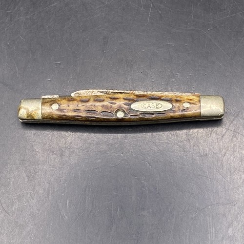 Case XX 2 Blade Pocket Knife Bone Handle Vintage Case Tested Knife | eBay