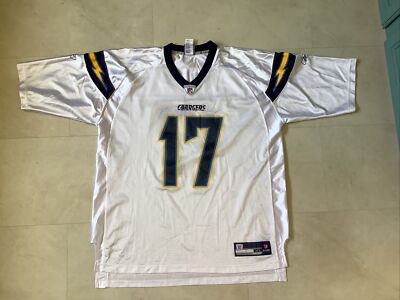 NFL Chargers Authentic Reebok Jersey Philip Rivers #17 Men Size XL ...