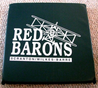 SCRANTON/WILKES-BARRE RED BARONS SEAT CUSHION Green FREE SHIPPING | eBay