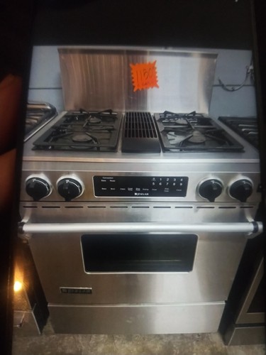 Jenn-Air JDS9865BDP 30” Pro-Style Stainless Slide-In Dual Fuel Range ...