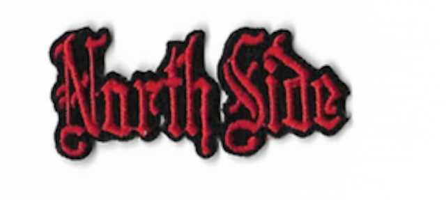 North Side NorthSide Old English Letters Small Patch Size 2.25"x 1." | eBay