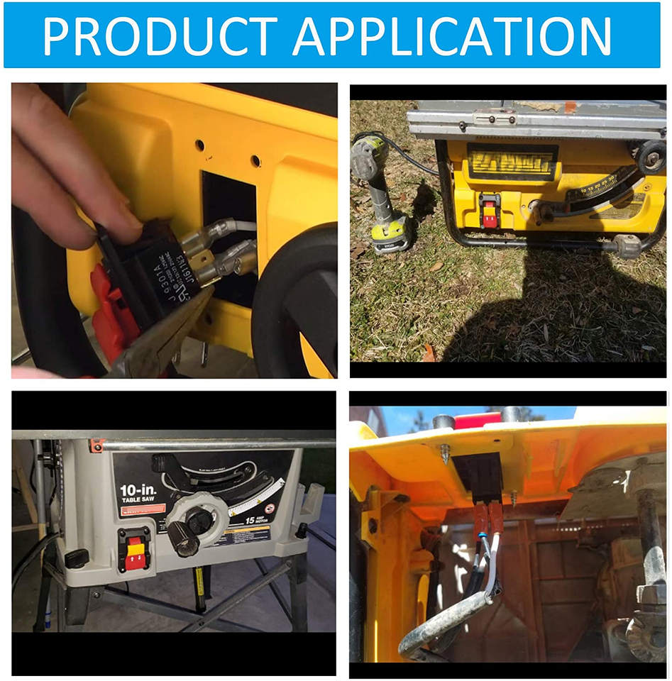 Table Saw Switch Replacement Compatible with Ryobi and Craftsman ...