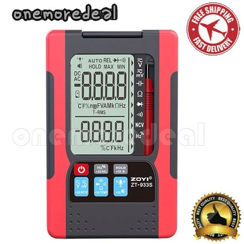 ZOYI ZT-933S Autoranging Multimeter Digital Tester Fit Intelligent ...
