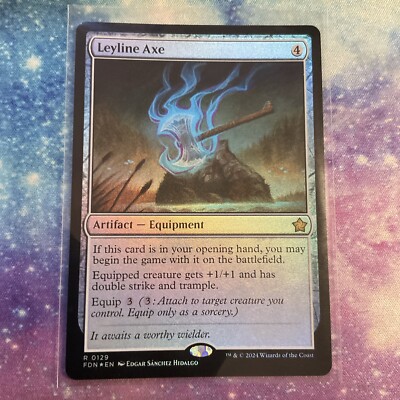 Leyline Axe (FOIL) x1 - MTG Foundations FDN #129 | eBay