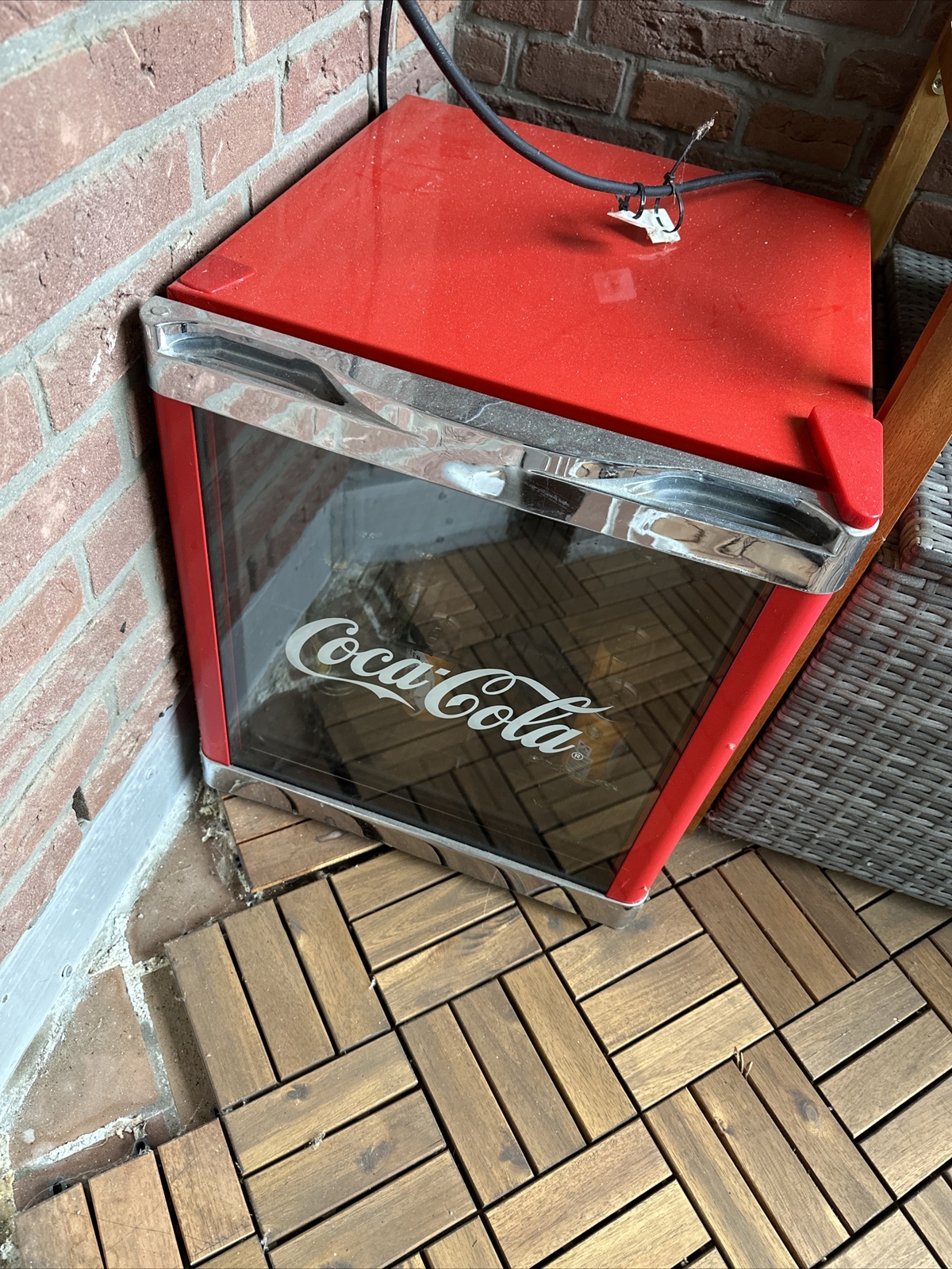 Partykühlschrank HUSKY COOL CUBE Mini Kühlschrank Coca Cola / 48L ...