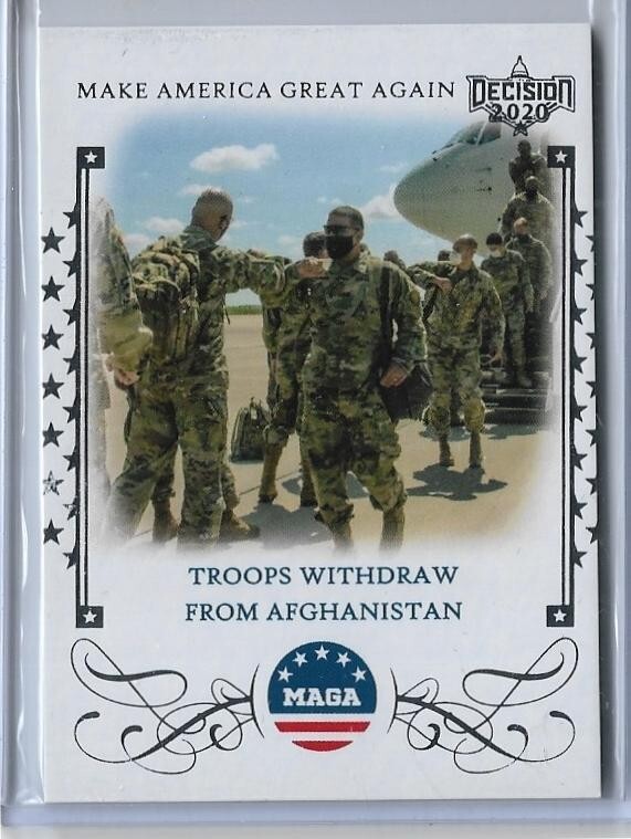 AWESOME 2020 DECISION ~ MAGA ~ CARDS #M1 - M45 ~ FINISH YOUR SETS - YOU ...
