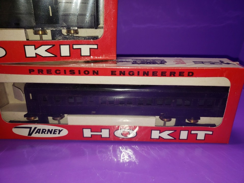 VINTAGE VARNEY HO Scale railcar Lot assorted MODELS TRAIN CARS GREAT ...