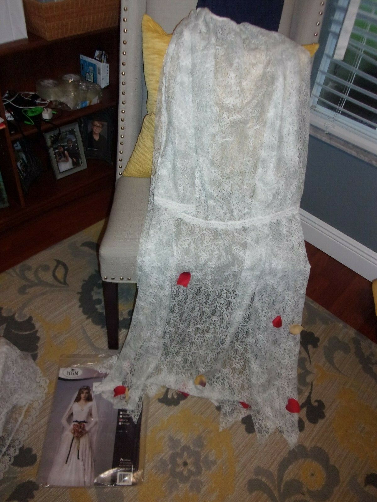 ADULT CORPSE BRIDE COSTUME SIZE LARGE - Gem
