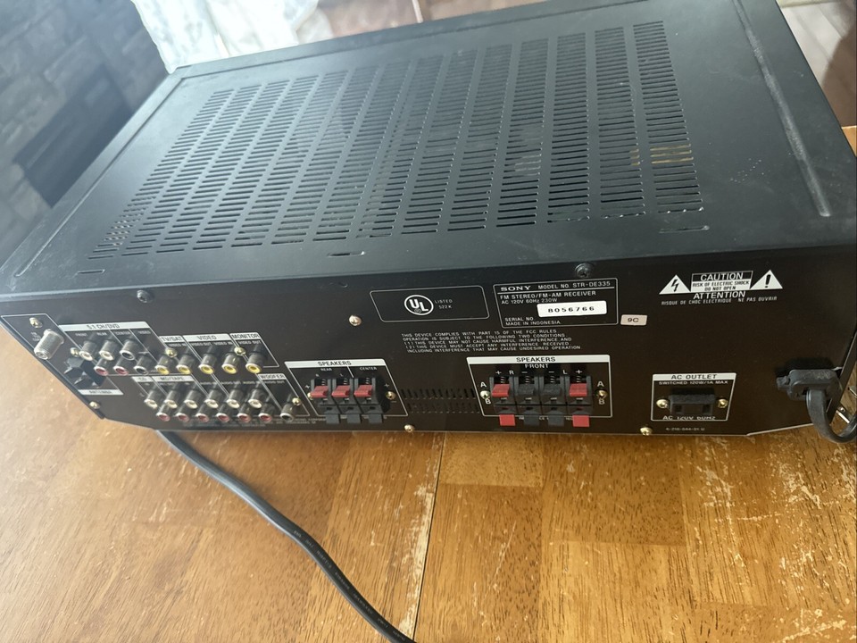 Sony Digital Cinema Sound System W/ Dolby Surround Surround Sound ...