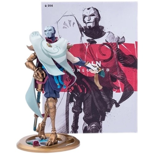 LOL League of Legends LOL Khada Jhin Statue Figure With Gift BOX 100% ...