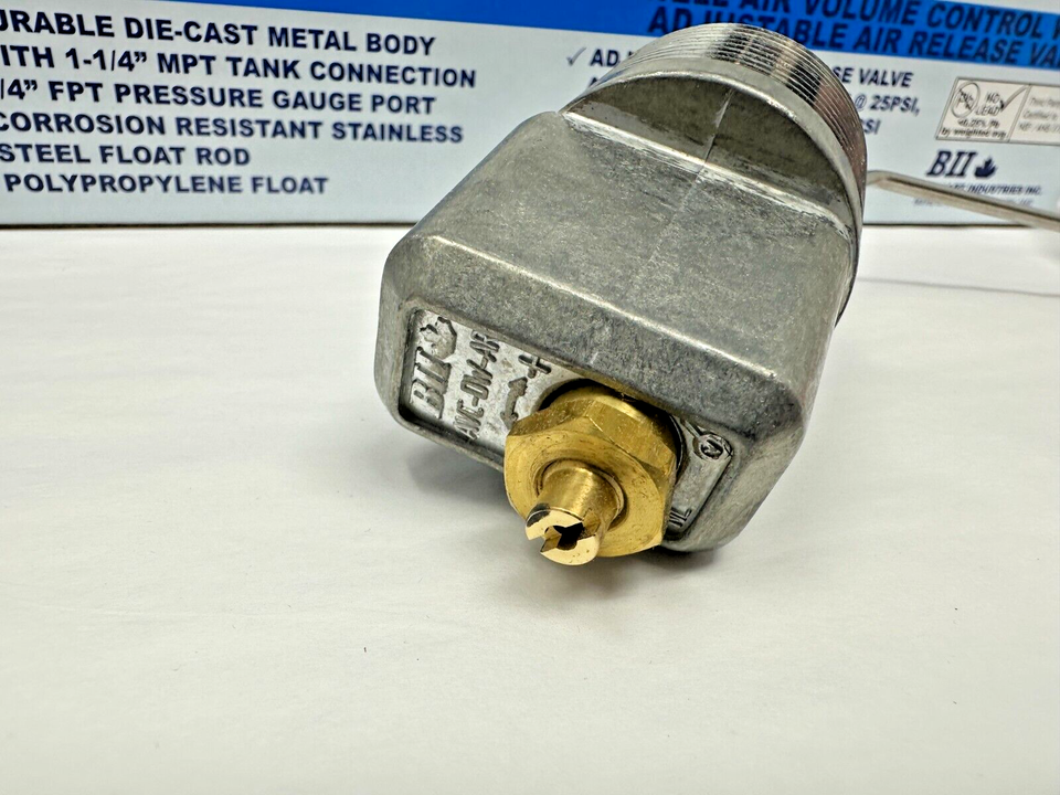 Boshart Air Volume Control For Deep Wells, Air Release Valve Float AVC ...