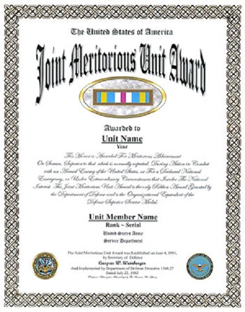 Army Meritorious Unit Commendation AWARD RIBBON US ARMY VETERAN MUC ...
