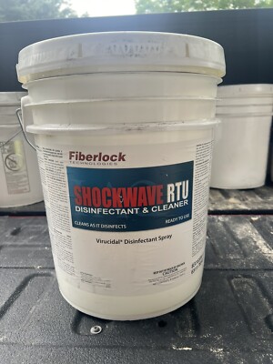 Shockwave RTU 5 Gallon: Multipurpose Disinfectant & Cleaner (5 Gallon ...