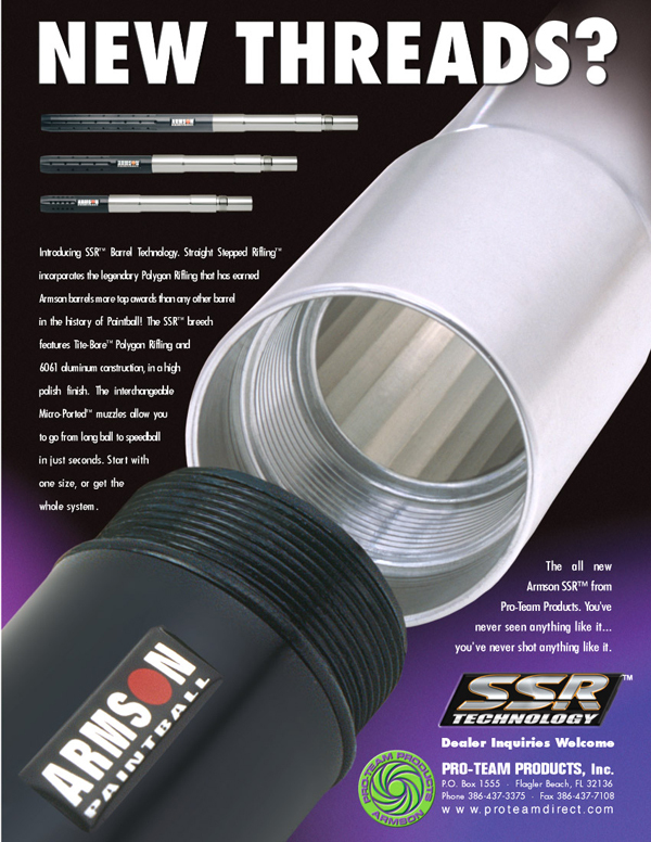 13" Armson SSR Rifled Paintball Barrel Muzzle Tip Only | eBay