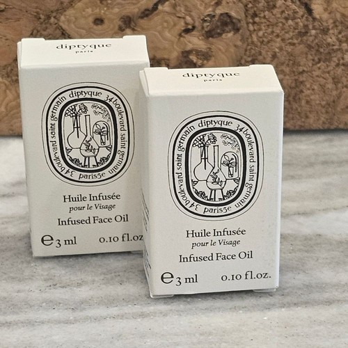 Diptyque Infused Face Oil 2 pack travel size new in box | eBay
