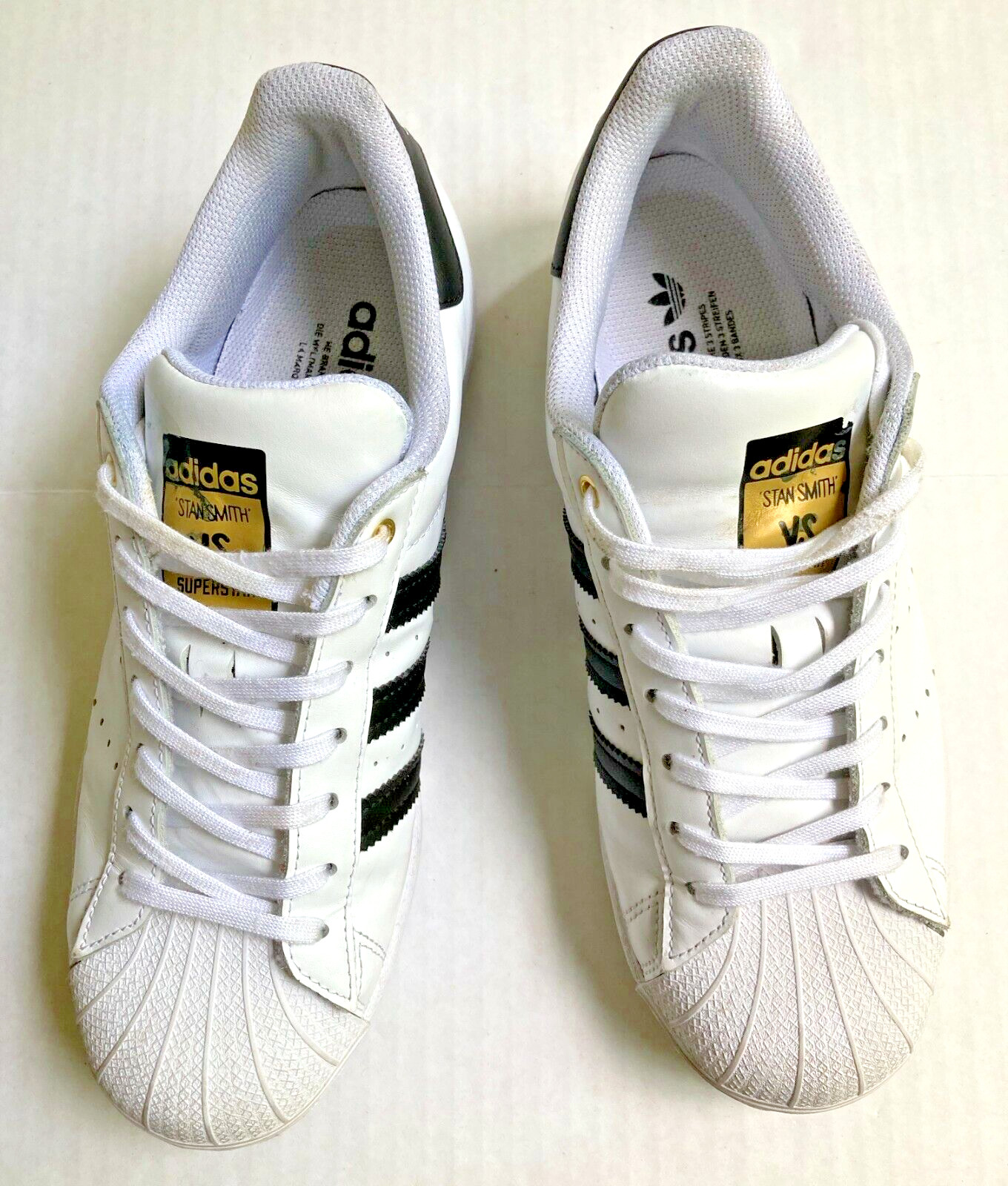 Adidas Originals Superstan Smith Shoes Mens Sz 7 Whit… - Gem