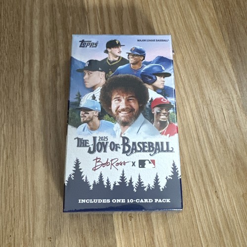 2025 Topps x BOB ROSS The Joy of Baseball Happy Little Box Online Hobby ...