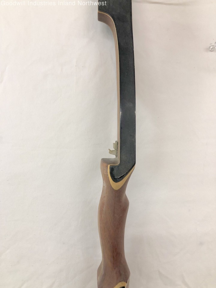 Vintage 57" Damon Howatt Archery Black & Brown Hunter Recurve Bow | eBay