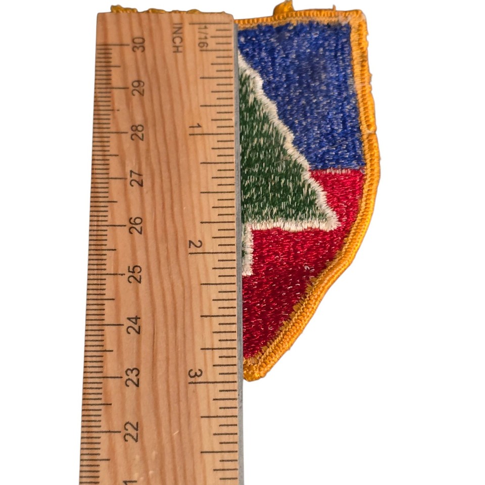 Vintage US Army 91st Training Division Patch Insignia Military Color ...