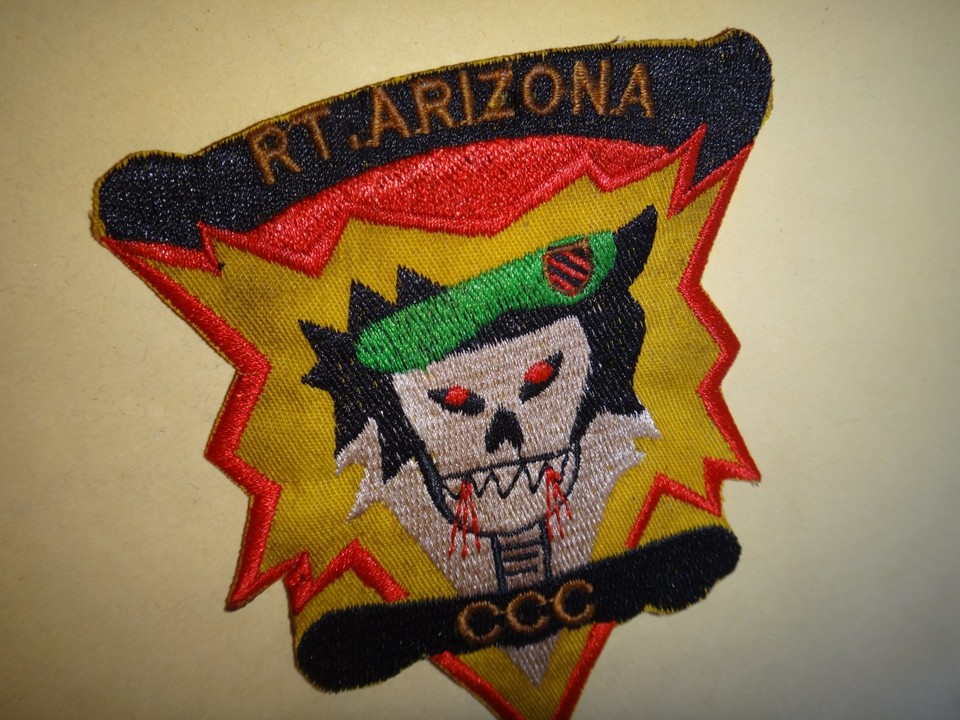 US 5th Special Forces Group MACV-SOG RT ARIZONA CCC Vietnam War Patch ...