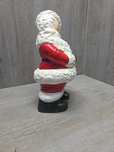 Vintage Retro Ceramic Winking Santa Claus Figure 13.5” | eBay