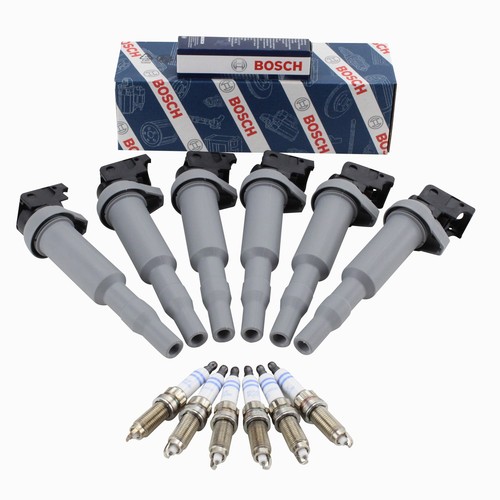 For BMW F01 F02 F07 F10 135i Set of 6 x Ignition Coils & 6 x Spark ...
