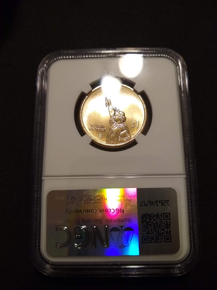 2024 p ngc ms67 alabama innovation dollar nasa saturn v rocket moon ...