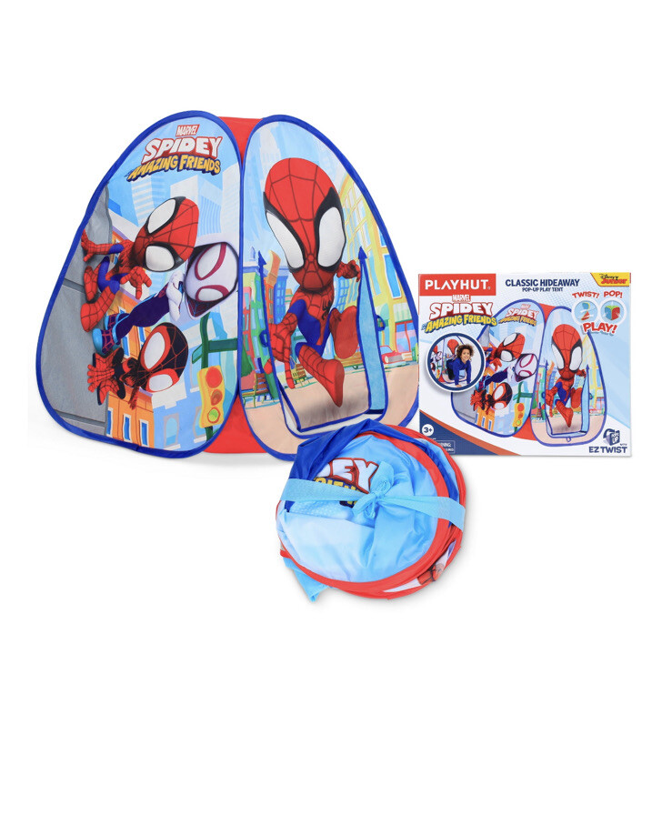 Marvel Spidey and his Amazing Friends Classic Hideaway Pop-Up Play Tent PLAYHUT | eBay