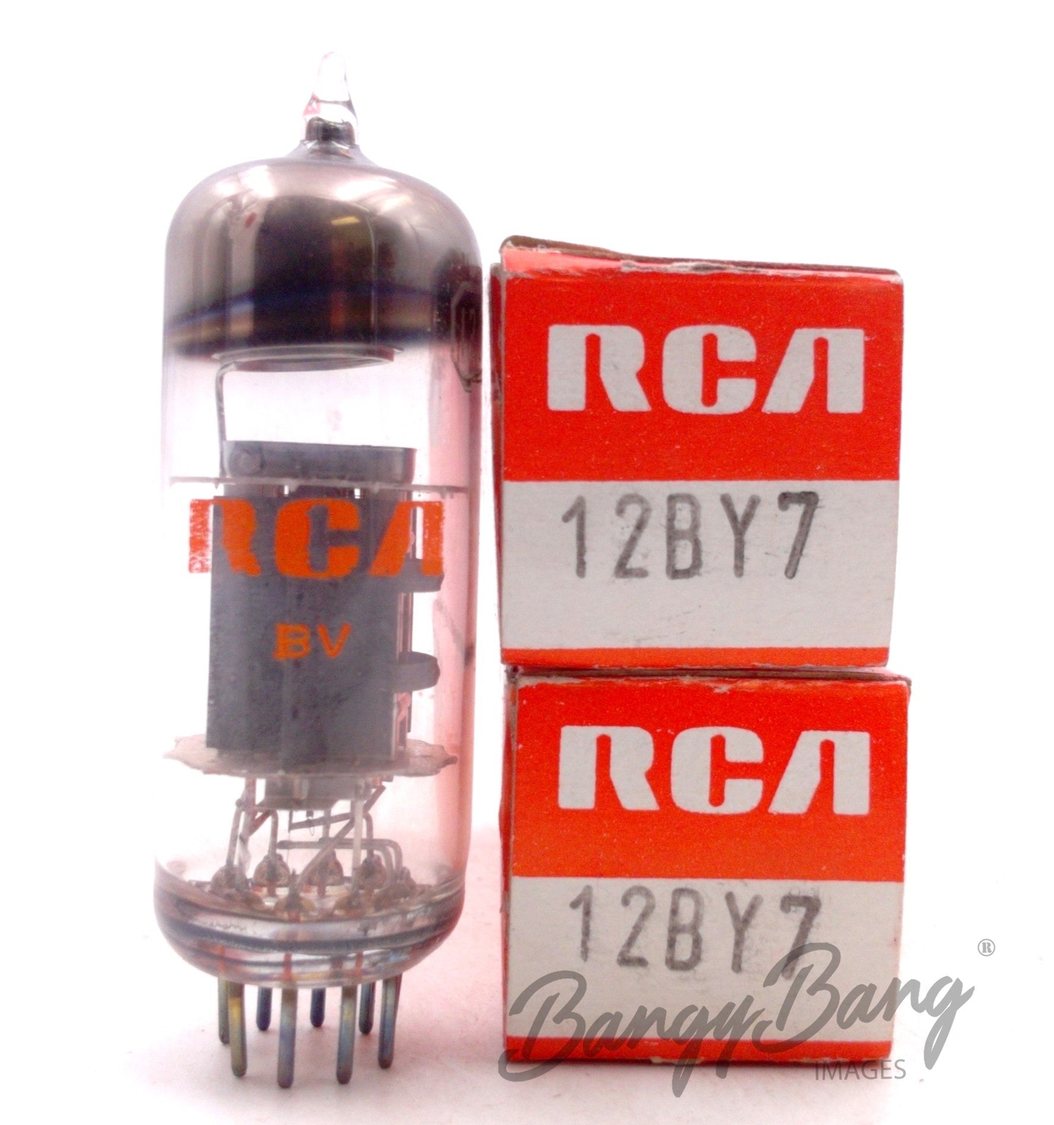 2 RCA 12BY7/EL180/12BV7/12DQ7 Video Amplifier Output TV Audio Vacuum ...