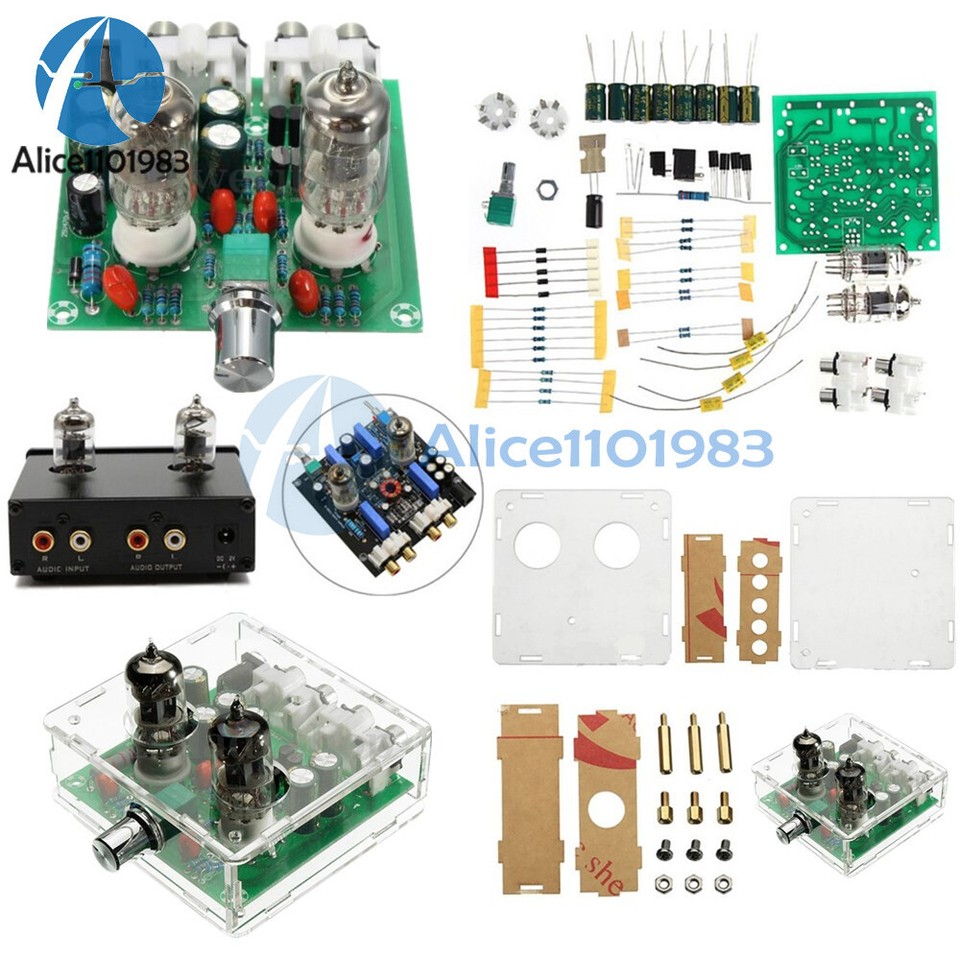 AC 12V 6J1 Valve Pre-amp Tube PreAmplifier Board Headphone Amplifier ...